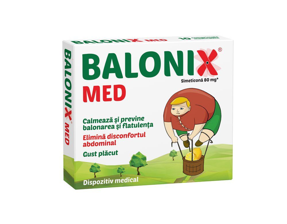 Scapă de balonare și de senzațiile asociate acesteia cu Balonix®MED ...